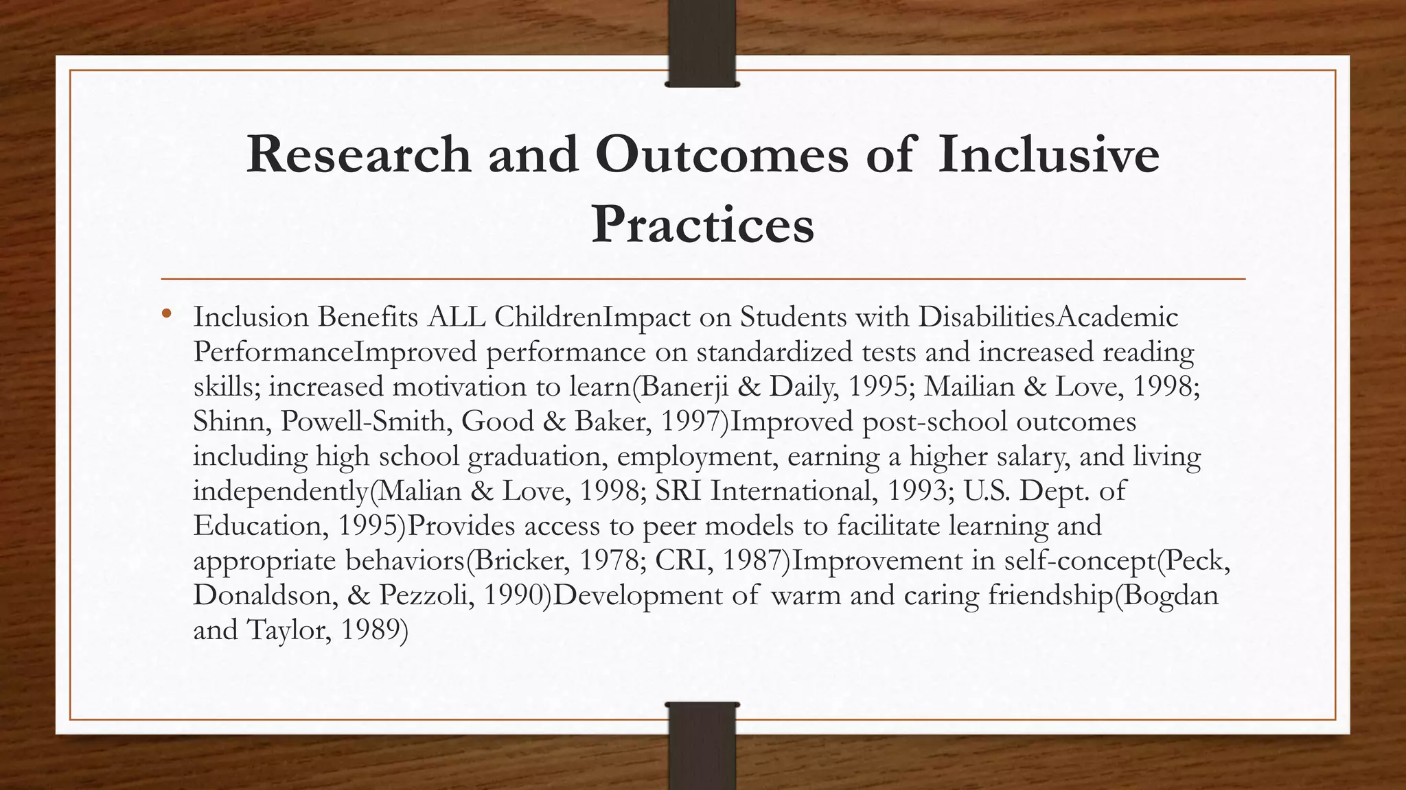 Inclusive education | PPTX