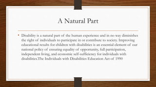 Inclusive education | PPTX