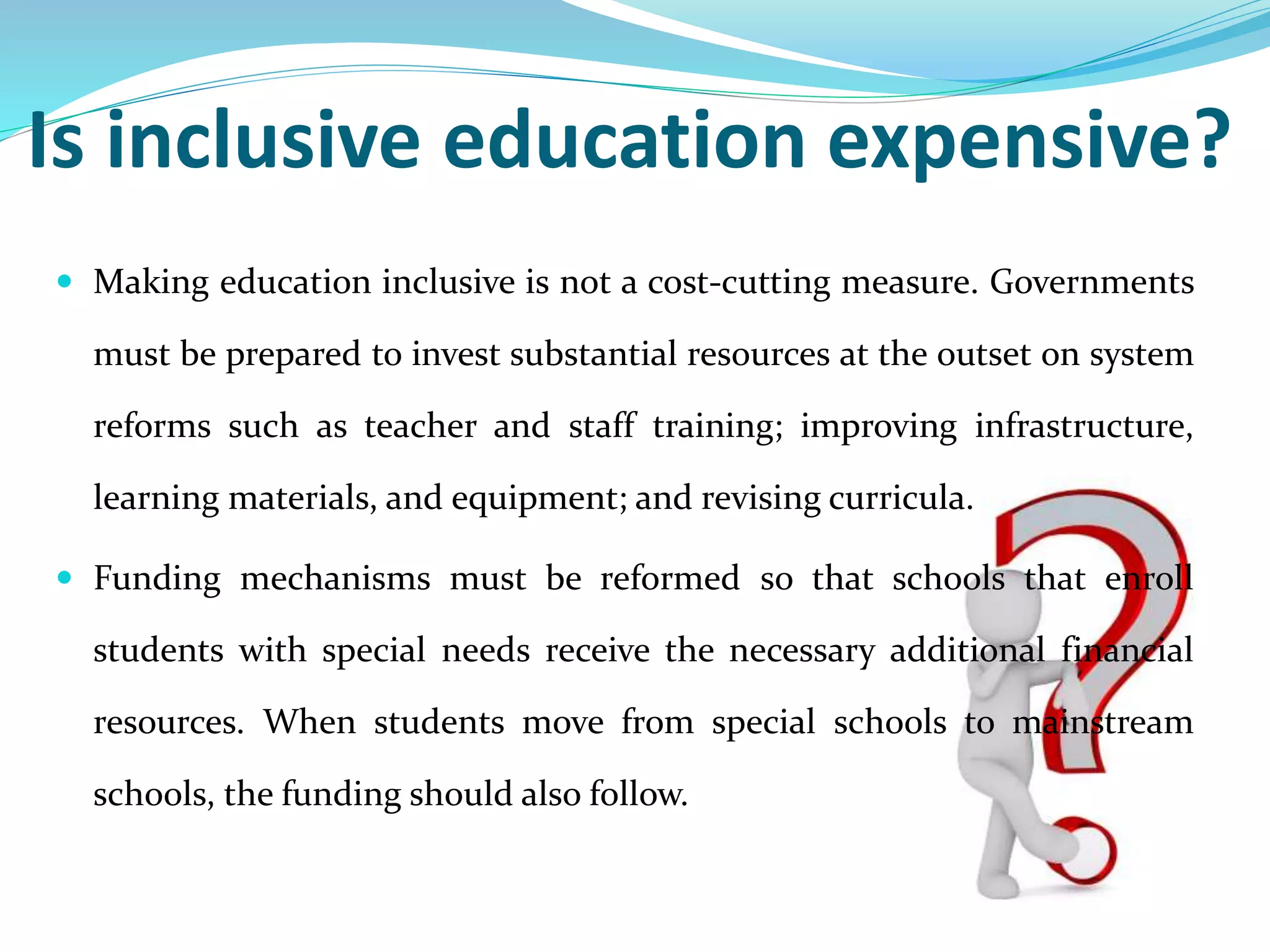 Inclusive education ppt | PPTX