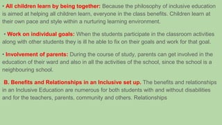 INCLUSIVE EDUCATION -UNIT -1.pptx