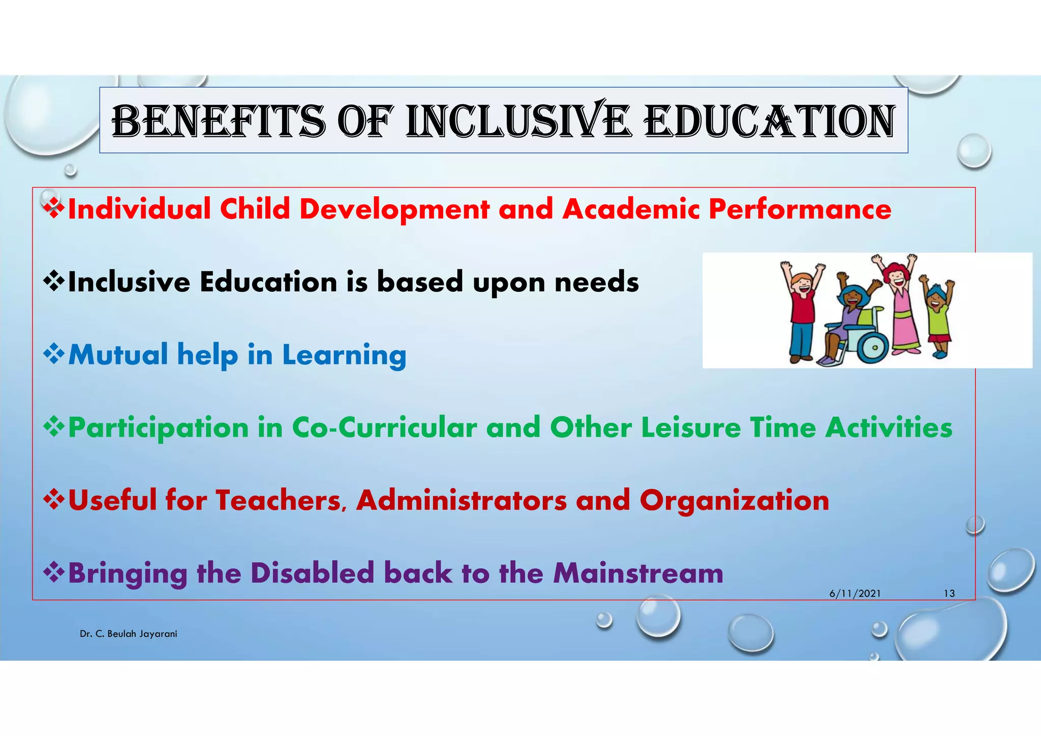 Inclusive education unity in diversity | PPT
