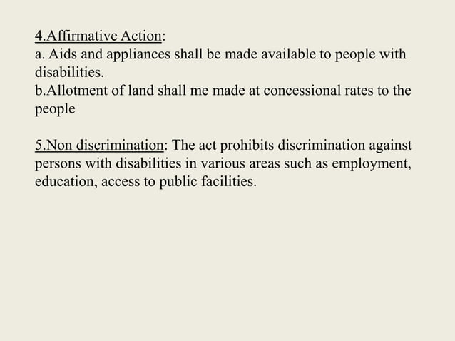 person with disability act (PWD - 1995) | PPTX