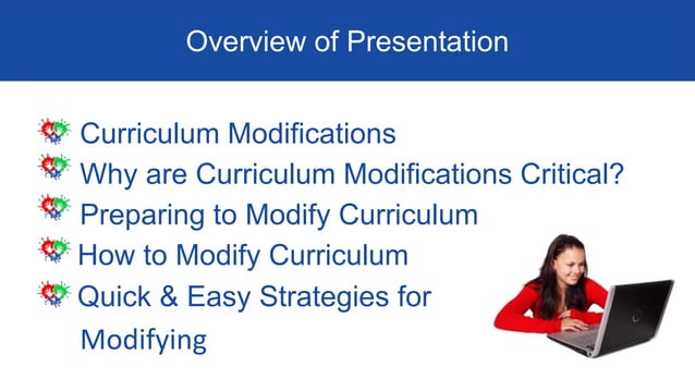 Practical Strategies to Modify Your Curriculum for Students Working ...