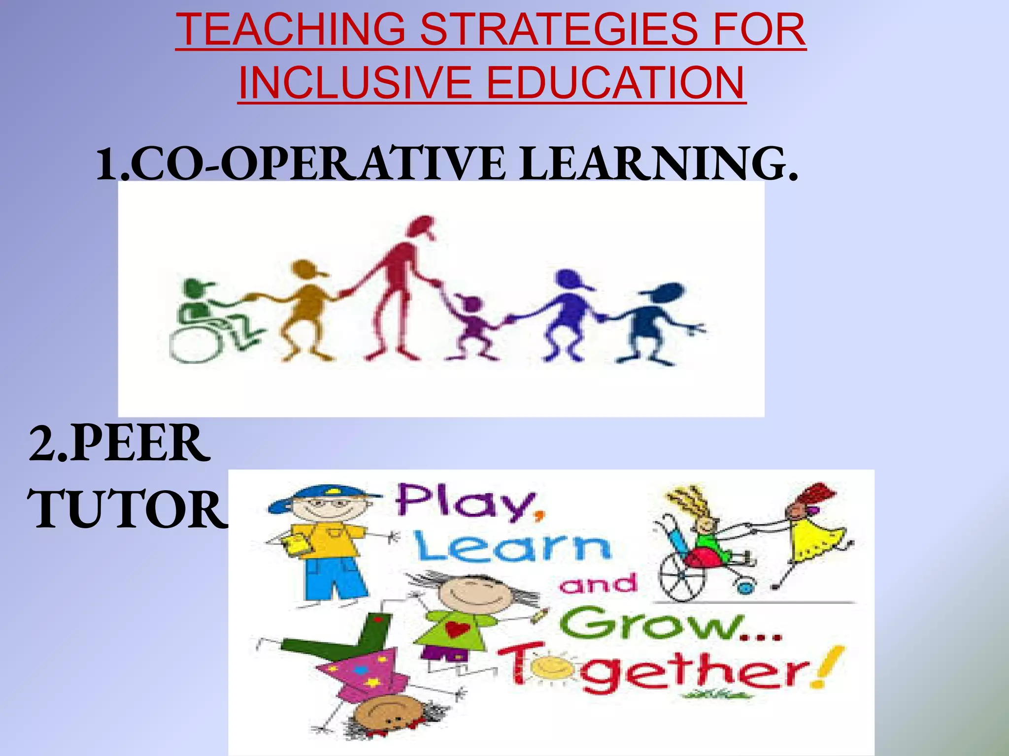 Inclusive education ppt | PDF