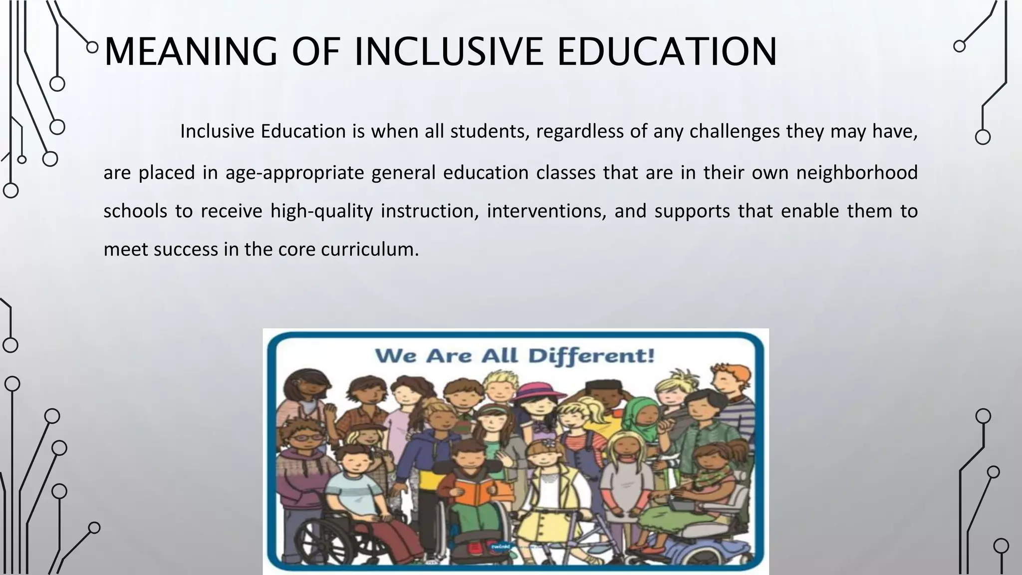 Inclusive Education ppt | PPT