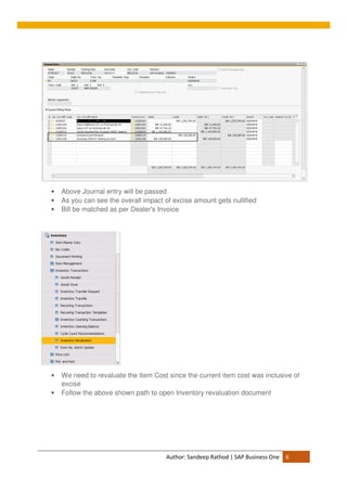 Inclusive excise process | PDF