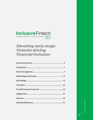 Inclusive Fintech 50 | PDF