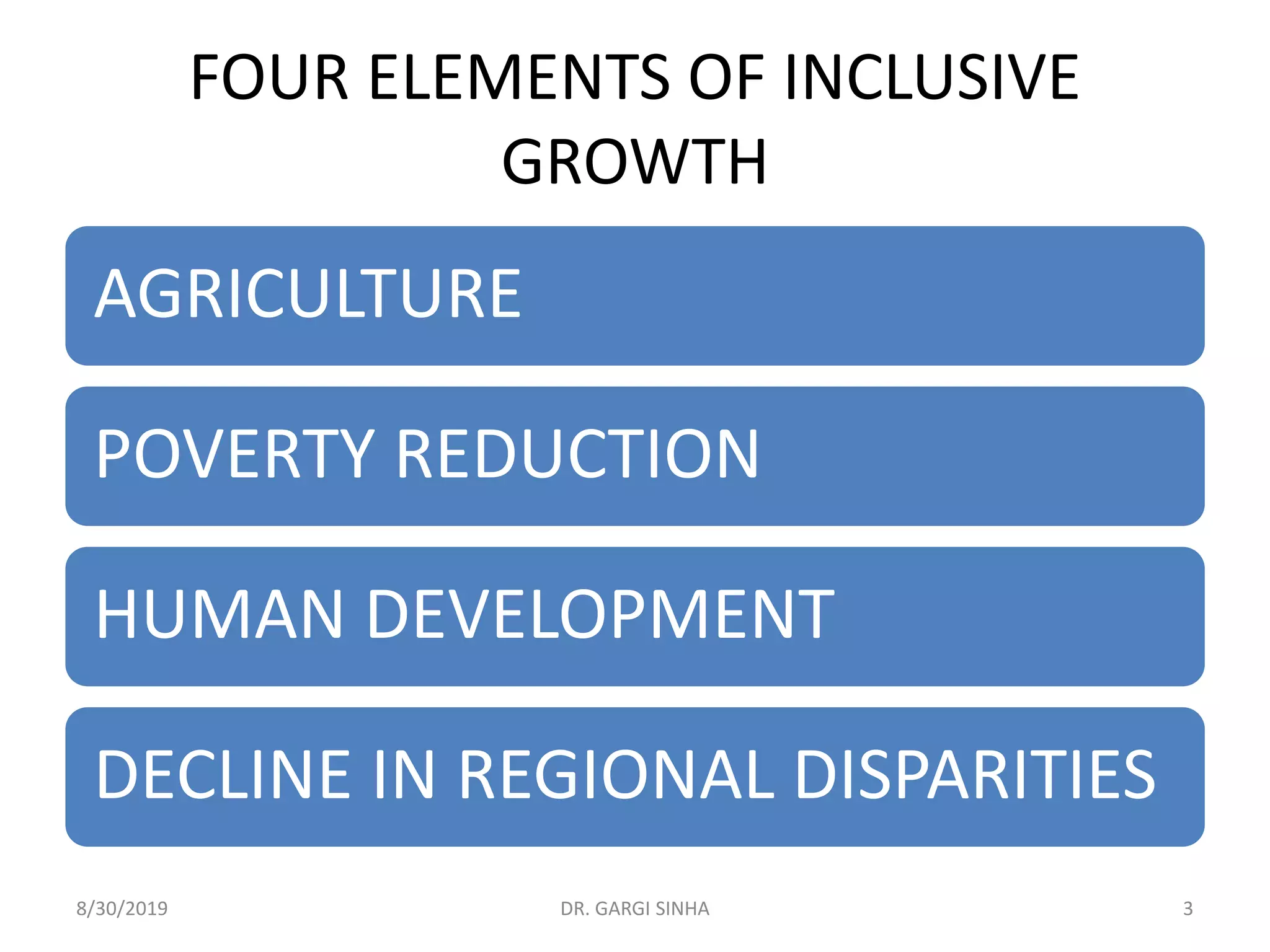 Inclusive growth | PPT