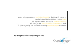 Synoverge Technologies - Introduction | PPT