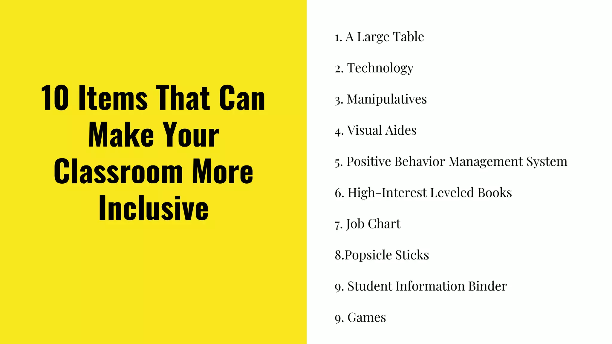 Inclusive instructional materials (1) | PPTX