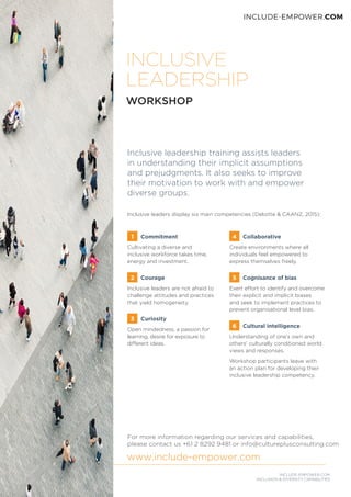 Inclusive leadership training_sydney_melbourne_brisbane | PDF