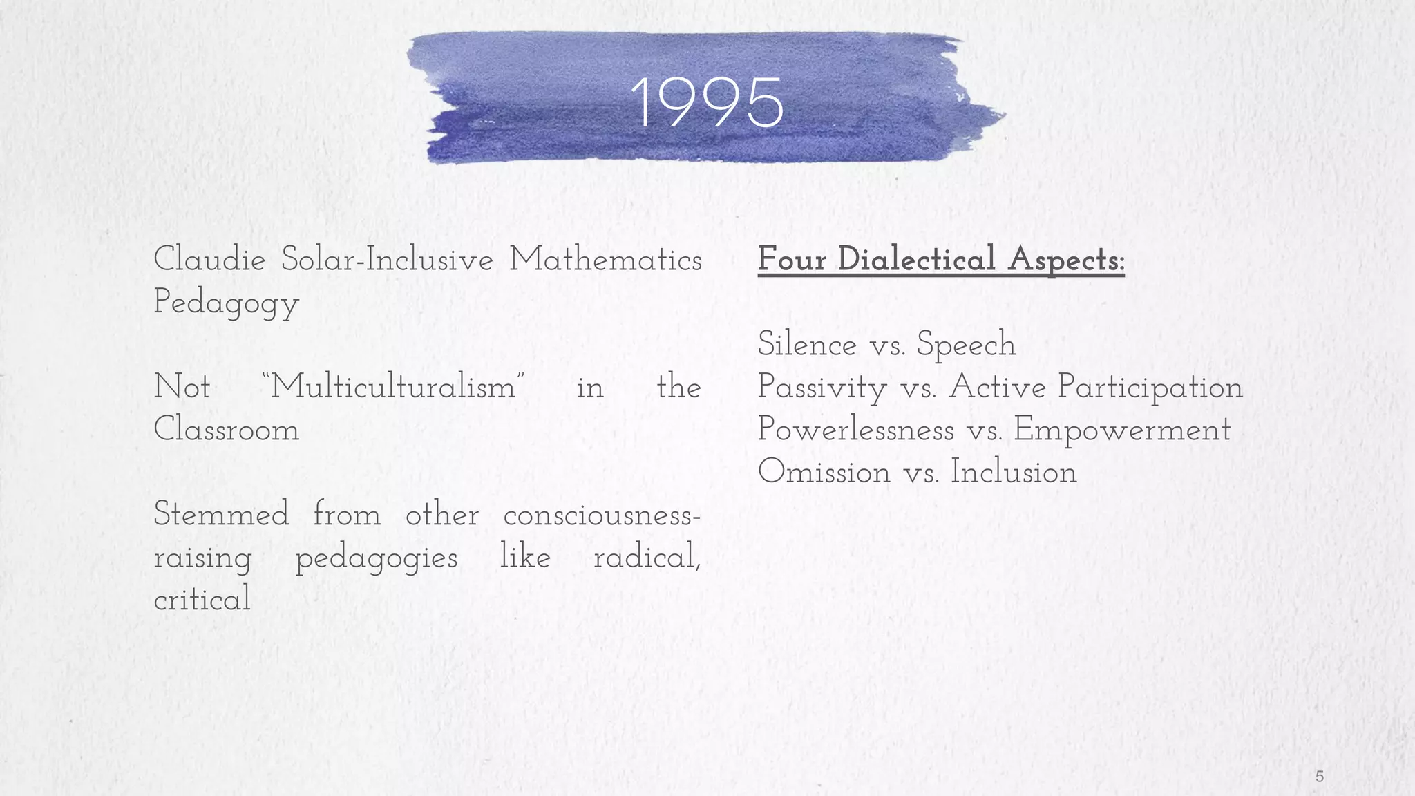 What Does an Inclusive Math Classroom Look Like? | PDF
