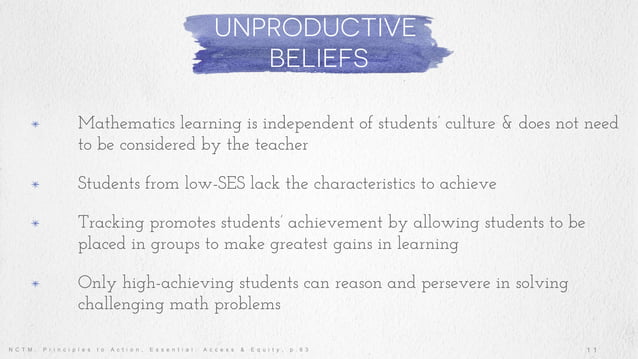 What Does an Inclusive Math Classroom Look Like? | PDF