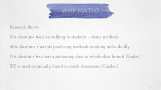 What Does an Inclusive Math Classroom Look Like? | PDF
