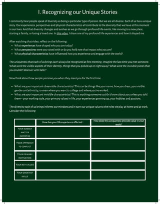 Inclusive+Mindset+Journal+Prompts that help with mindfulness | PDF