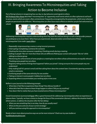 Inclusive+Mindset+Journal+Prompts that help with mindfulness | PDF