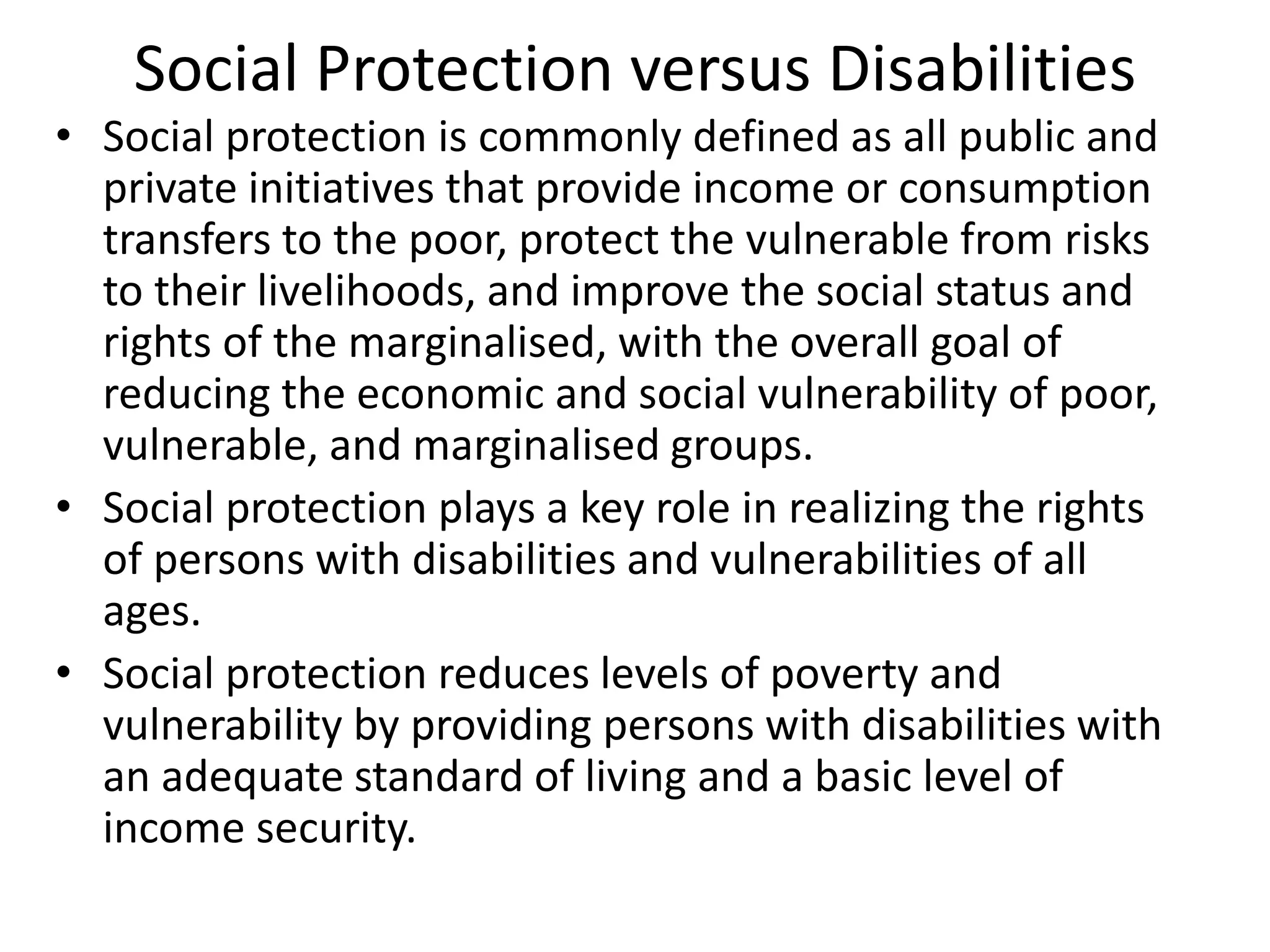 Inclusiveness Chapter three identification and differentiated services ...