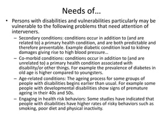 Inclusiveness Chapter three identification and differentiated services ...