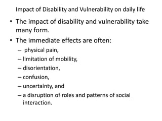 Inclusiveness Chapter three identification and differentiated services ...