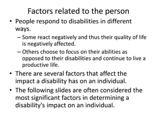 Inclusiveness Chapter three identification and differentiated services ...