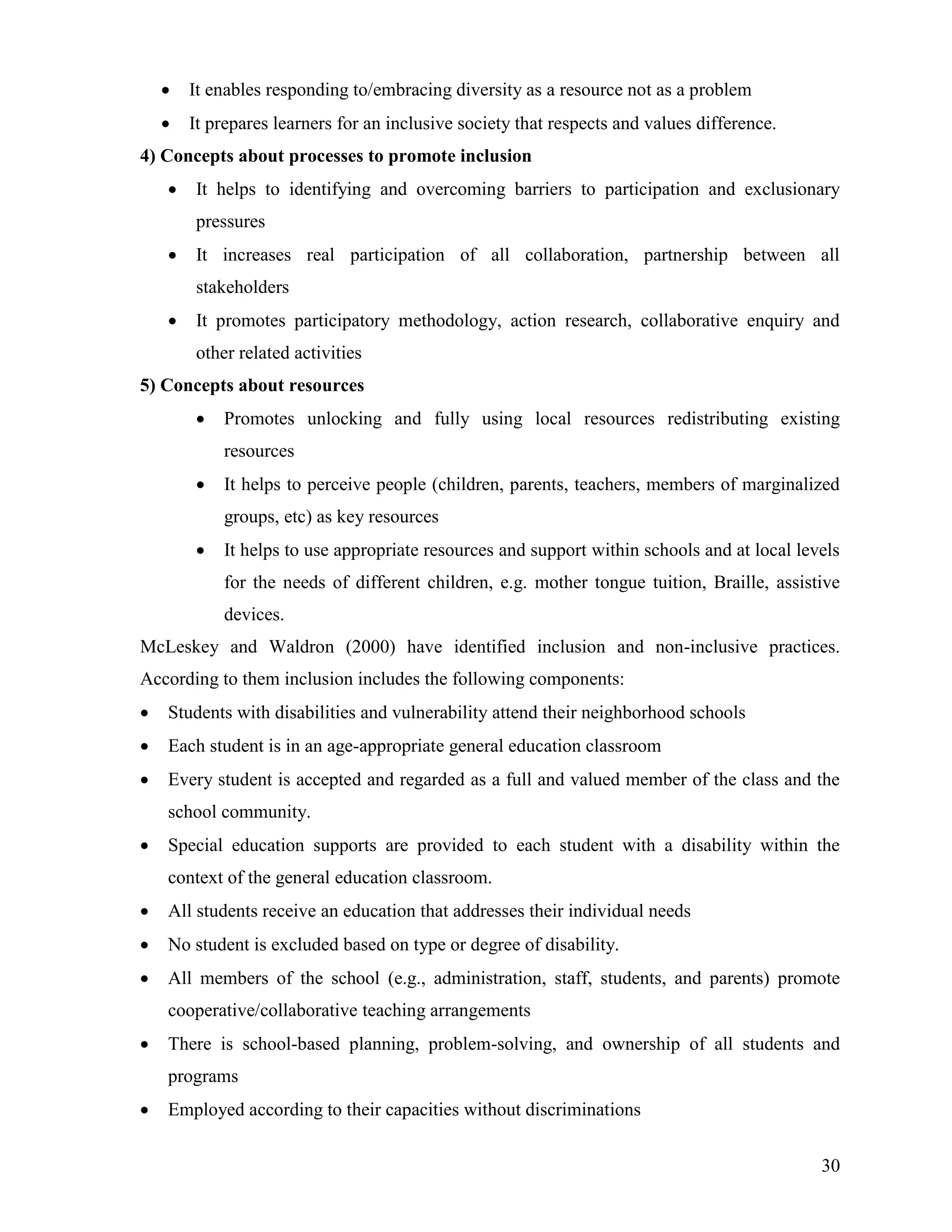 INCLUSIVENESS Module.pdf | Special Needs Kids | Parenting