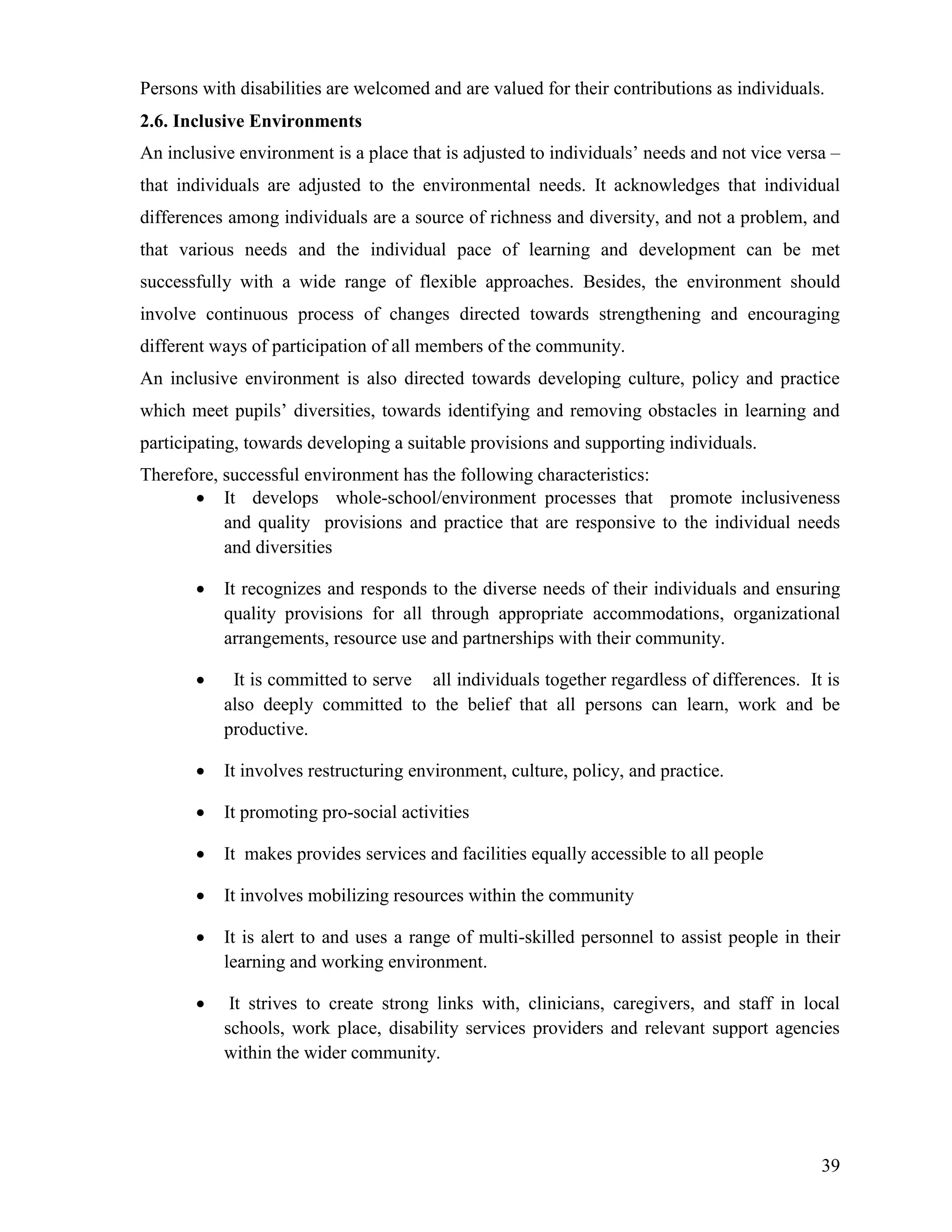 INCLUSIVENESS Module.pdf | Special Needs Kids | Parenting