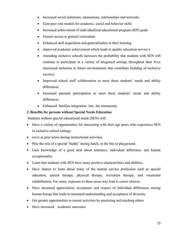 INCLUSIVENESS Module.pdf | Special Needs Kids | Parenting