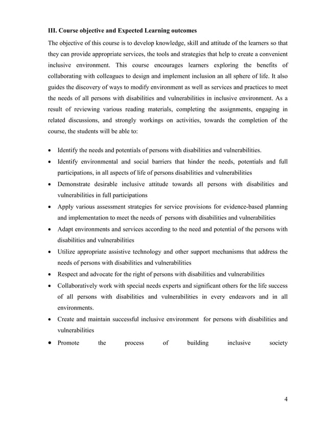 INCLUSIVENESS Module.pdf | Special Needs Kids | Parenting