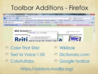 Inclusive teaching using technology and the internet | PPT