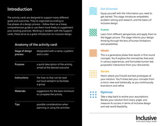 Inclusive Toolkit Activities By Microsoft | PPT