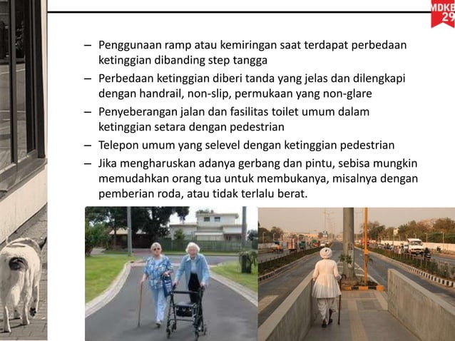 Inclusive urban design streets for life (accessibility) | PPT