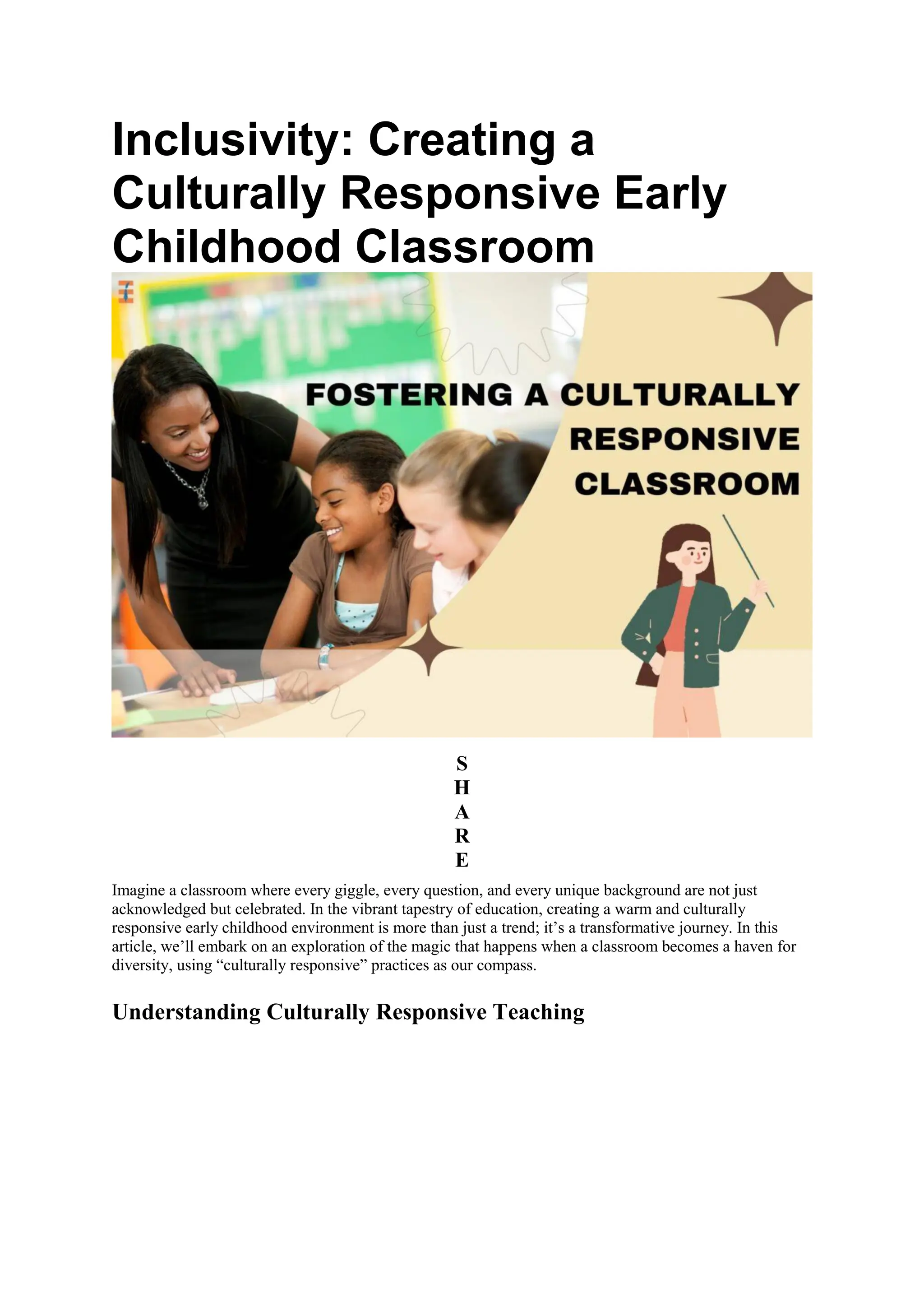 8 Effective Culturally Responsive Teaching Strategies | Future ...