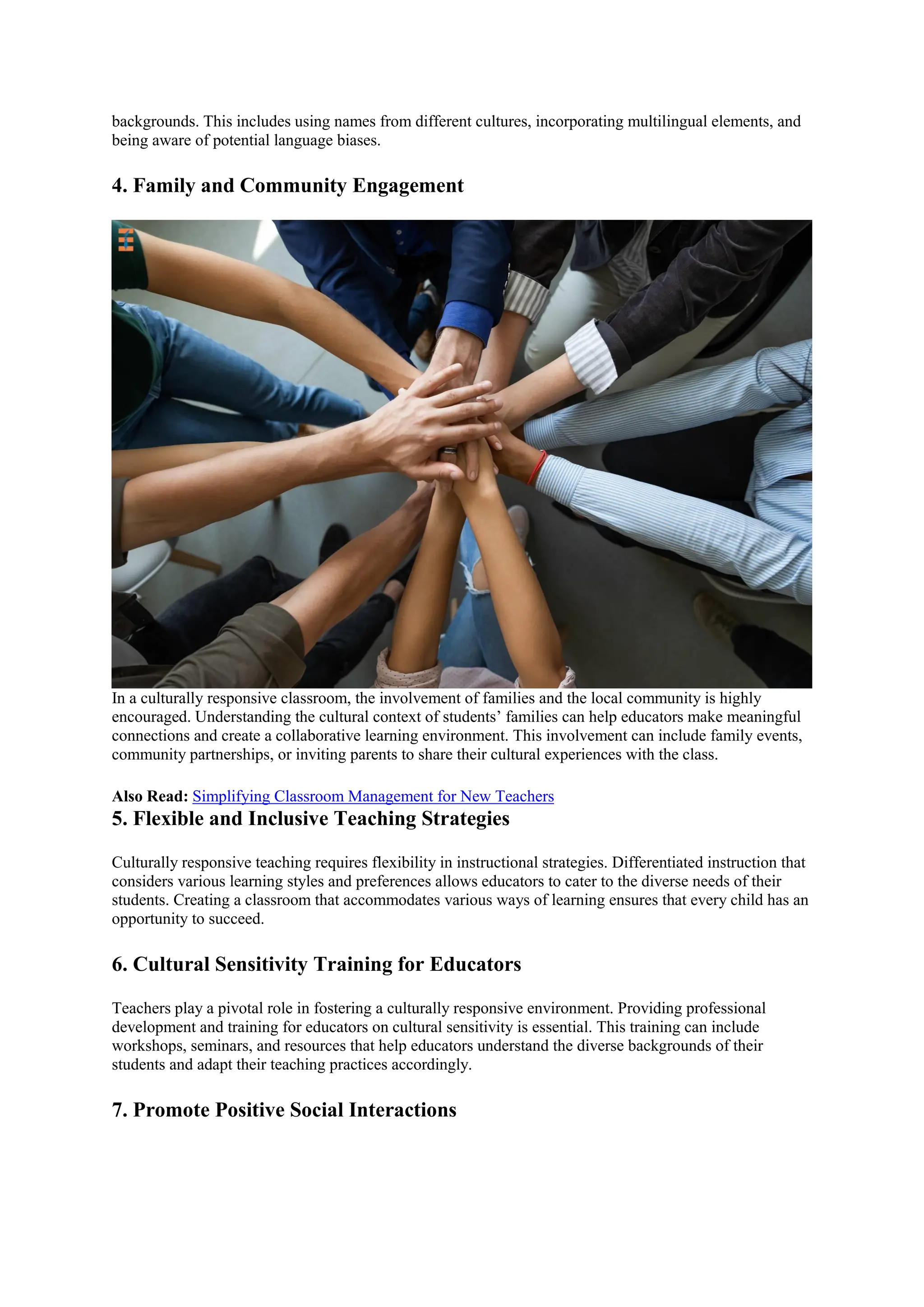 8 Effective Culturally Responsive Teaching Strategies | Future ...