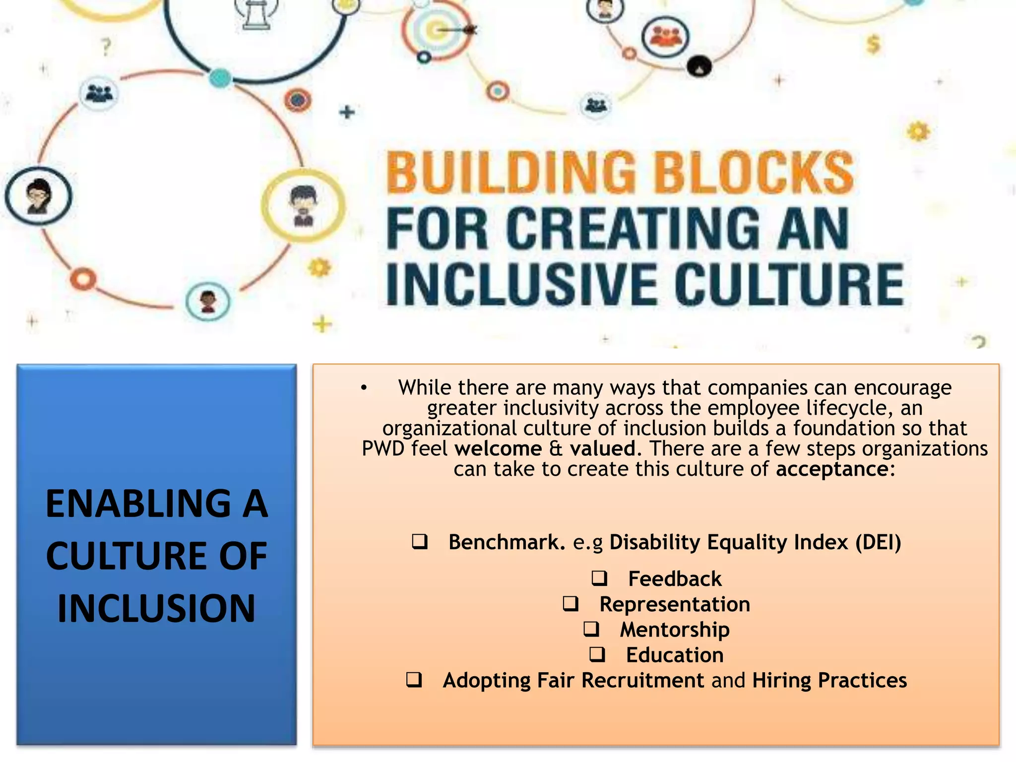 Creating a Disability Inclusion Framework: Best Practices and Viable ...