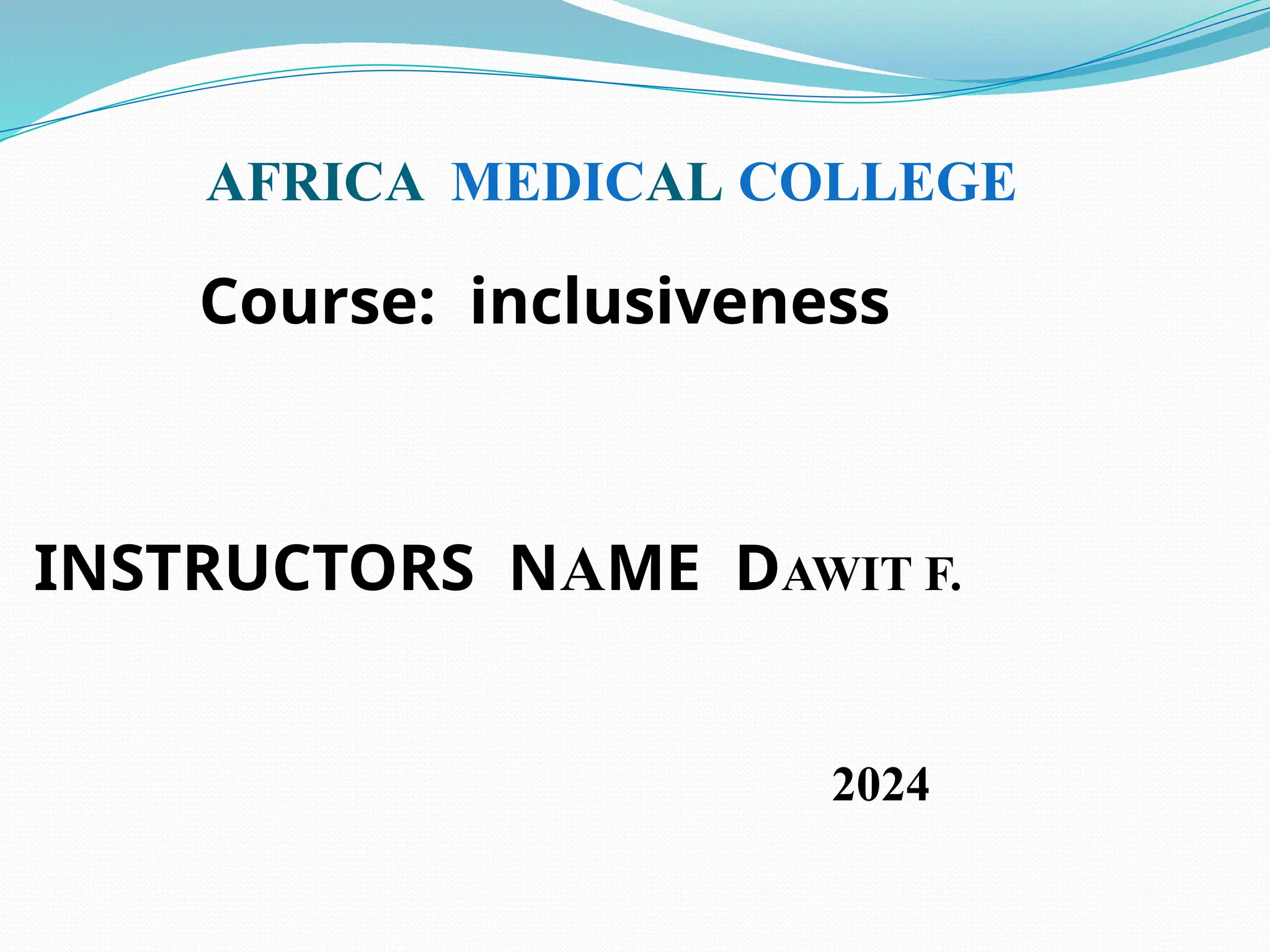 Inclusivness freshman pptx for freshmans | PPTX