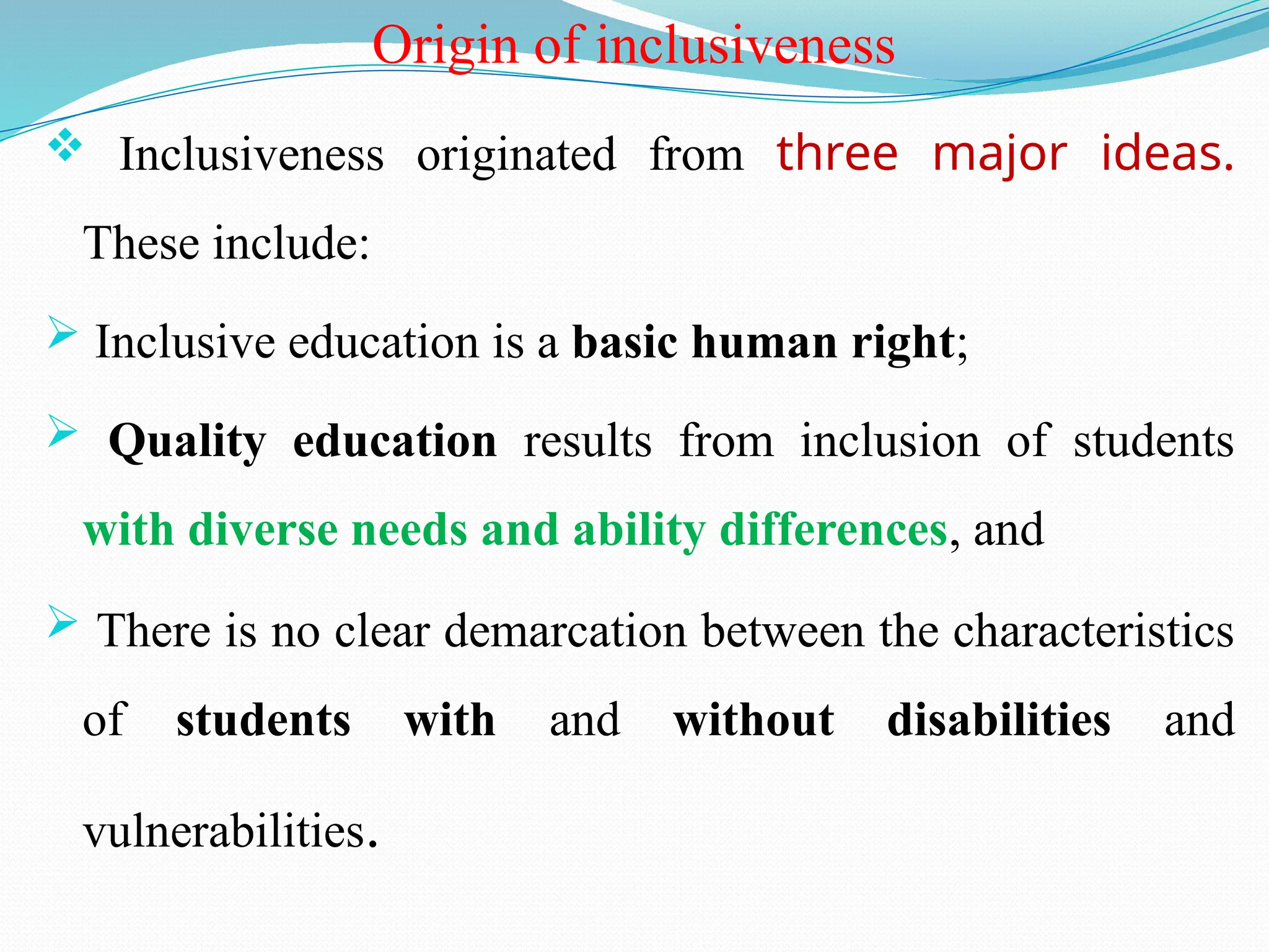 Inclusivness freshman pptx for freshmans | PPTX