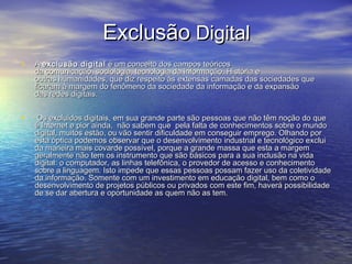 Inclusão digital | PPT