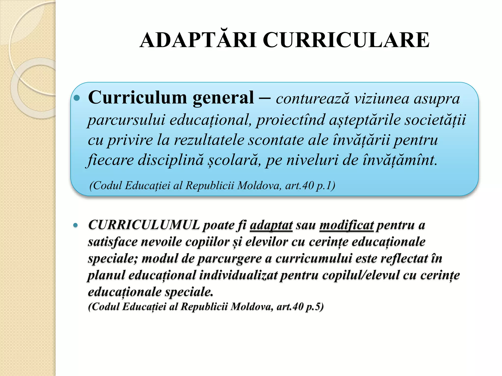 Incluziune adaptari curriculare_2015 (2) (1) | PPTX