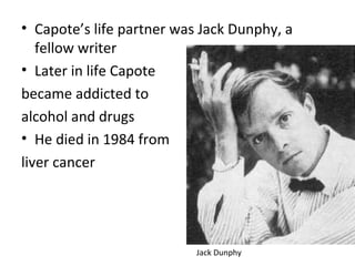 In cold blood capote | PPT