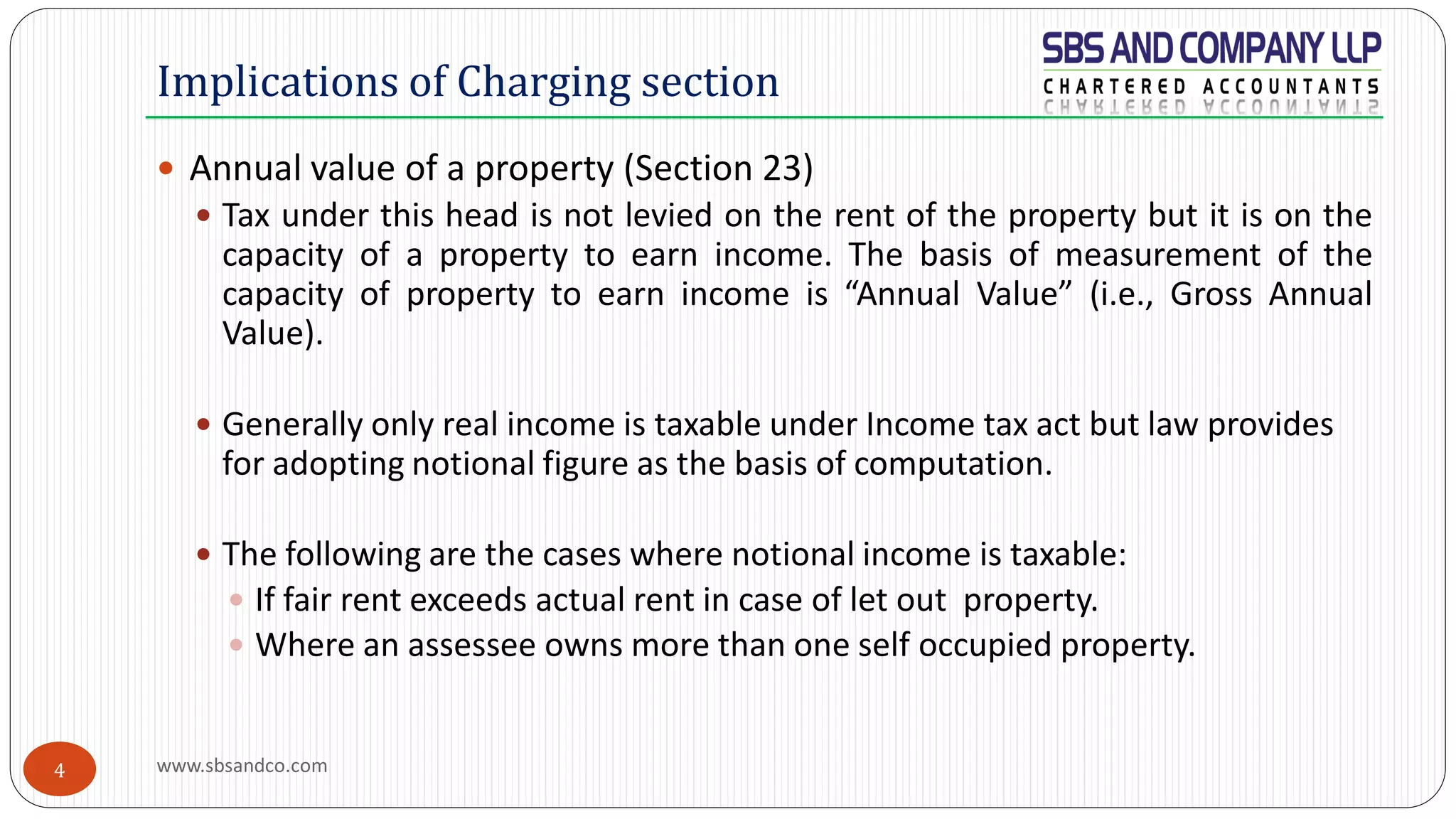 INCOME FROM HOUSE PROPERTY | PDF | Real Estate Renting and Leasing ...