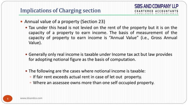 INCOME FROM HOUSE PROPERTY | PDF | Real Estate Renting and Leasing ...