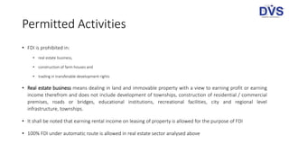 Income Tax Implications on Joint Development Agreements and FDI in Real ...