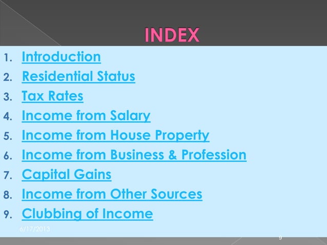 Income tax-ppt-revised | PPTX | Business Accounting & Finance | Business