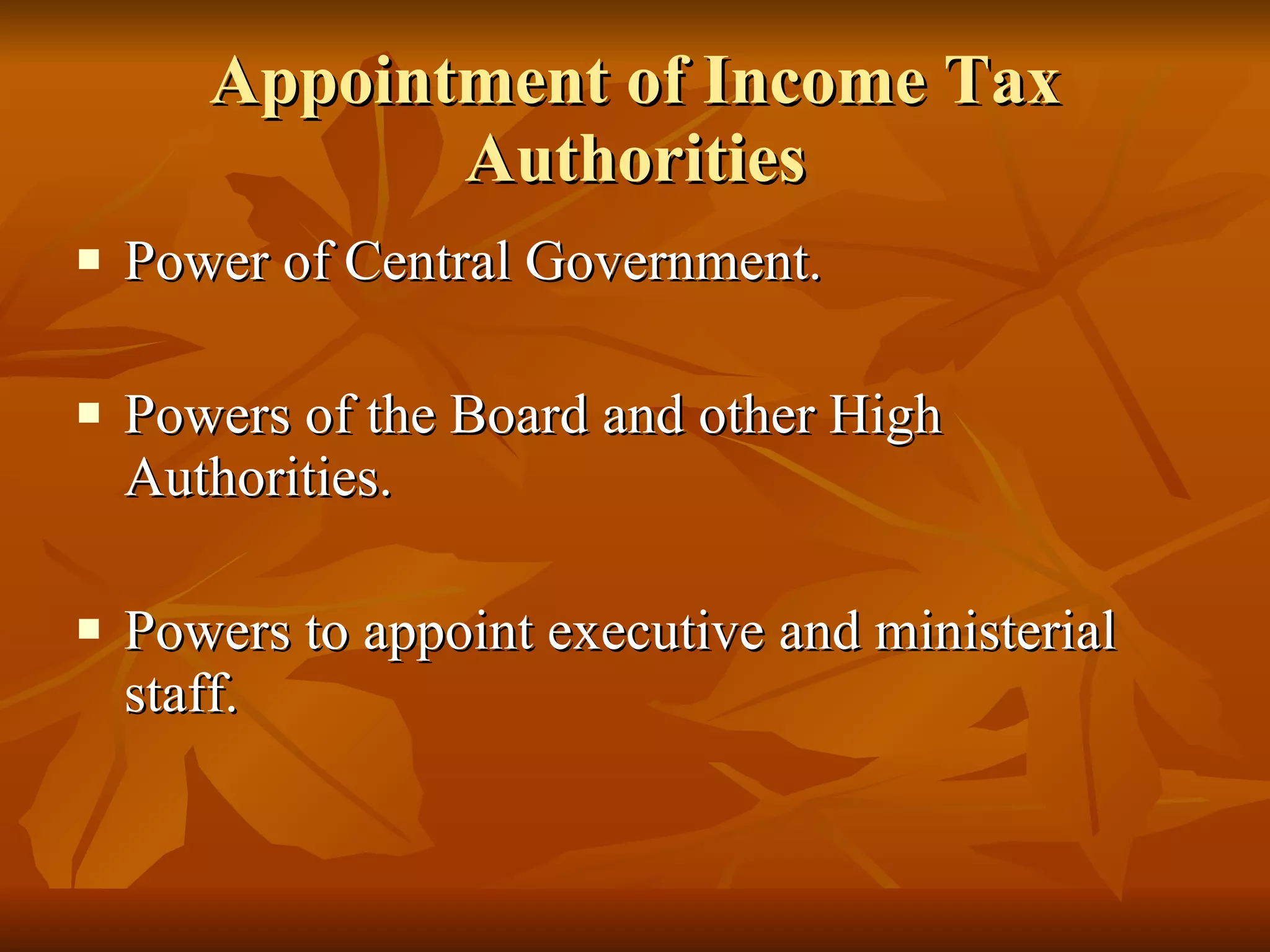 Income tax presentation | PPT | Business Accounting & Finance | Business