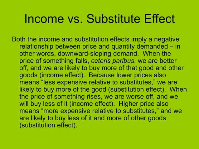 Income and Substitution Effects.ppt