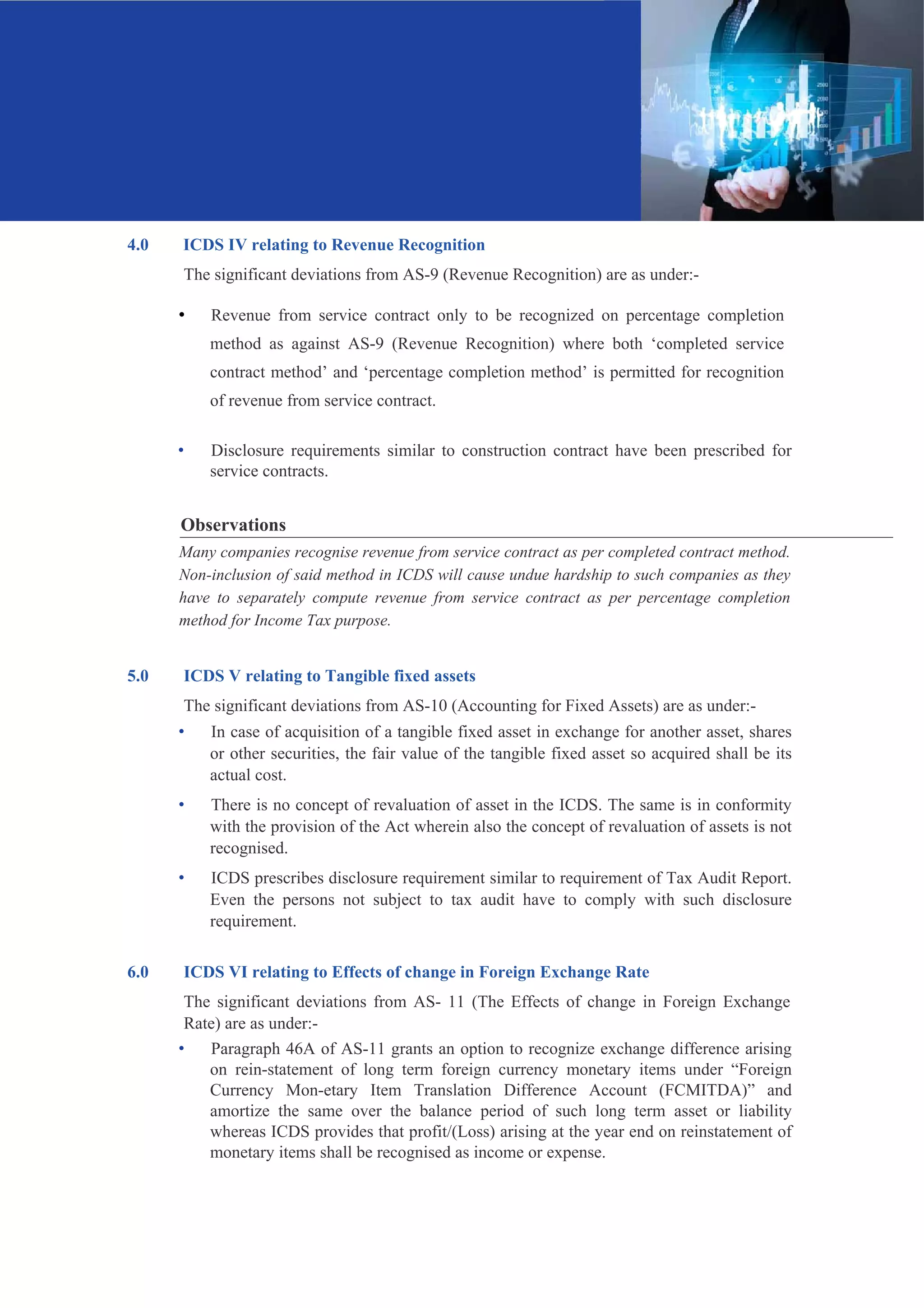 Income computation and disclosure standard (icds) | PDF