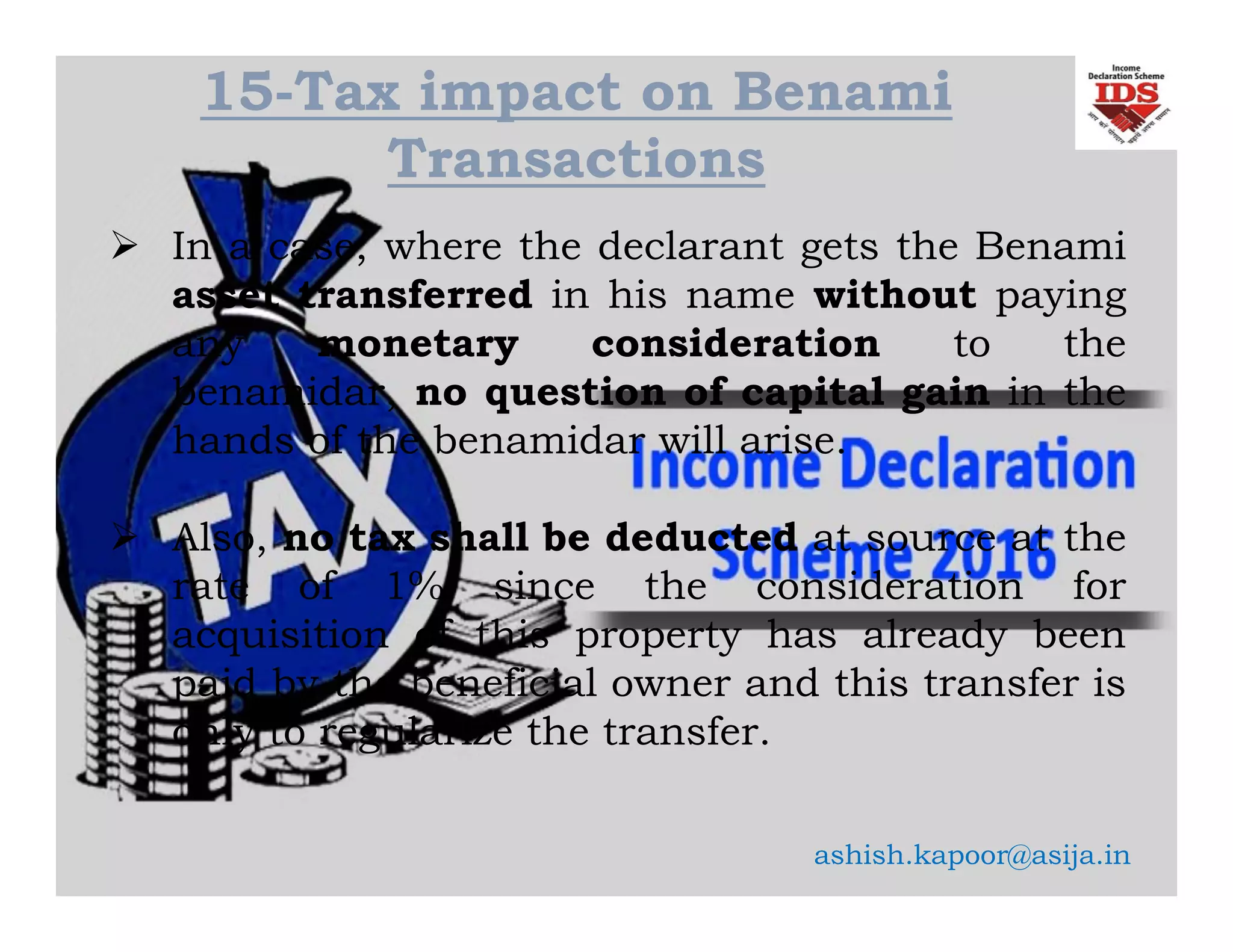 Income declaration scheme | PPT