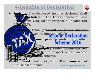 Income declaration scheme | PPT