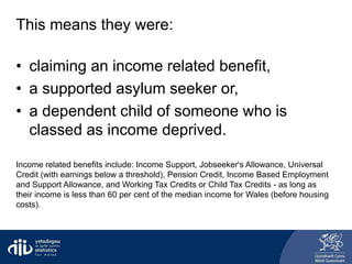 Income deprivation in Wales | PPTX