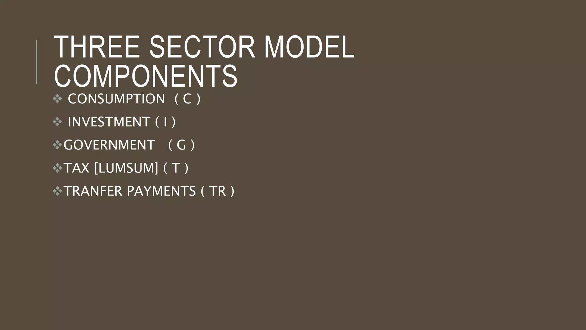 Income determination in three sector economy | PPTX
